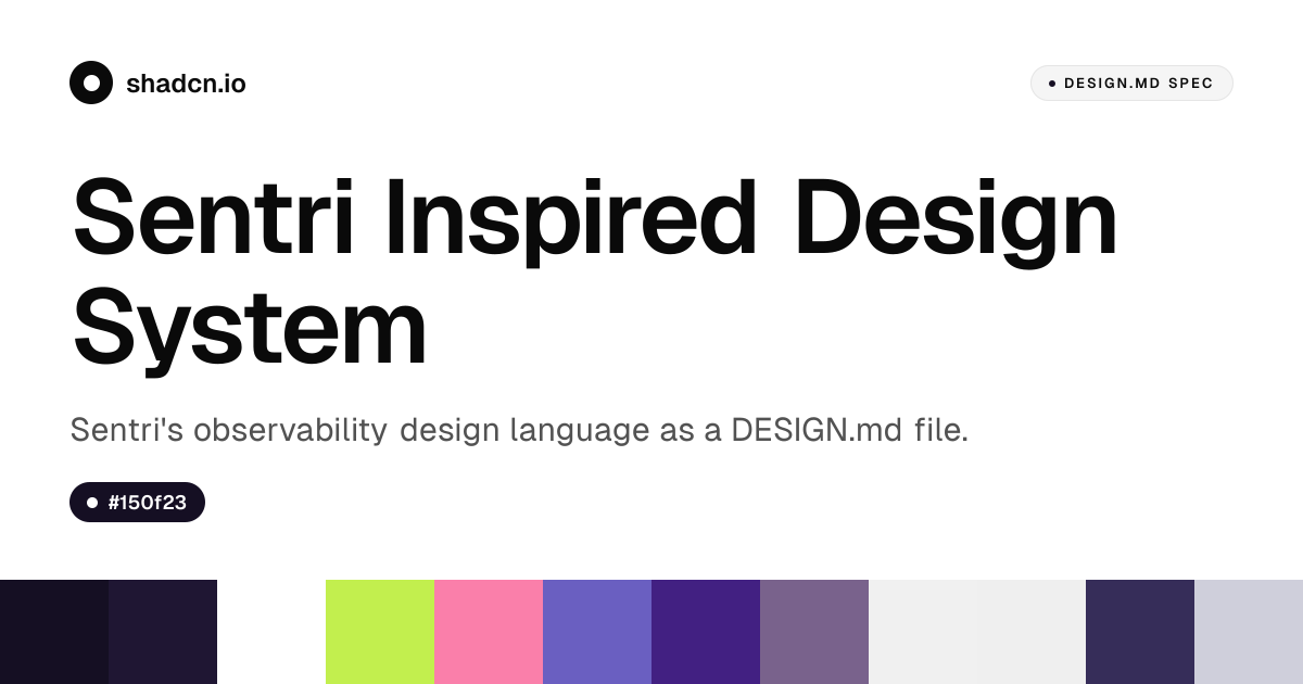 Sentri Design System for React — Midnight #150f23, Lime #c2ef4e, Rubik