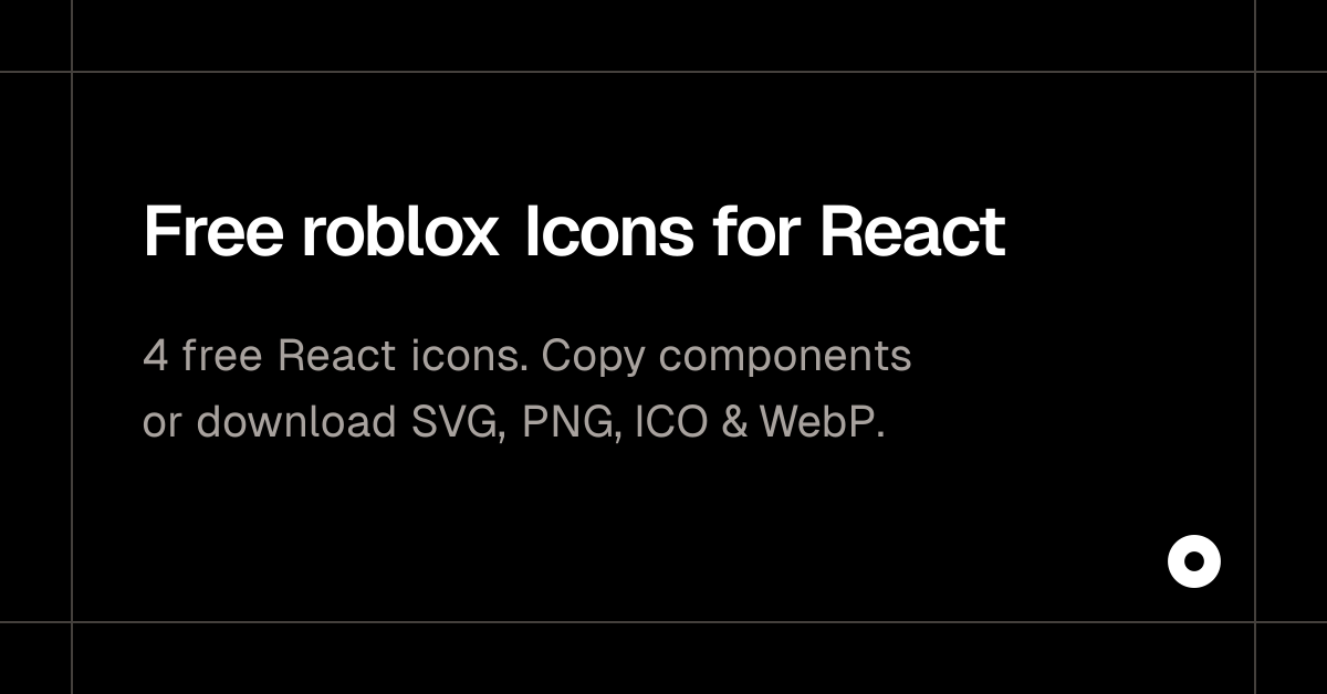 Free roblox Icons for React