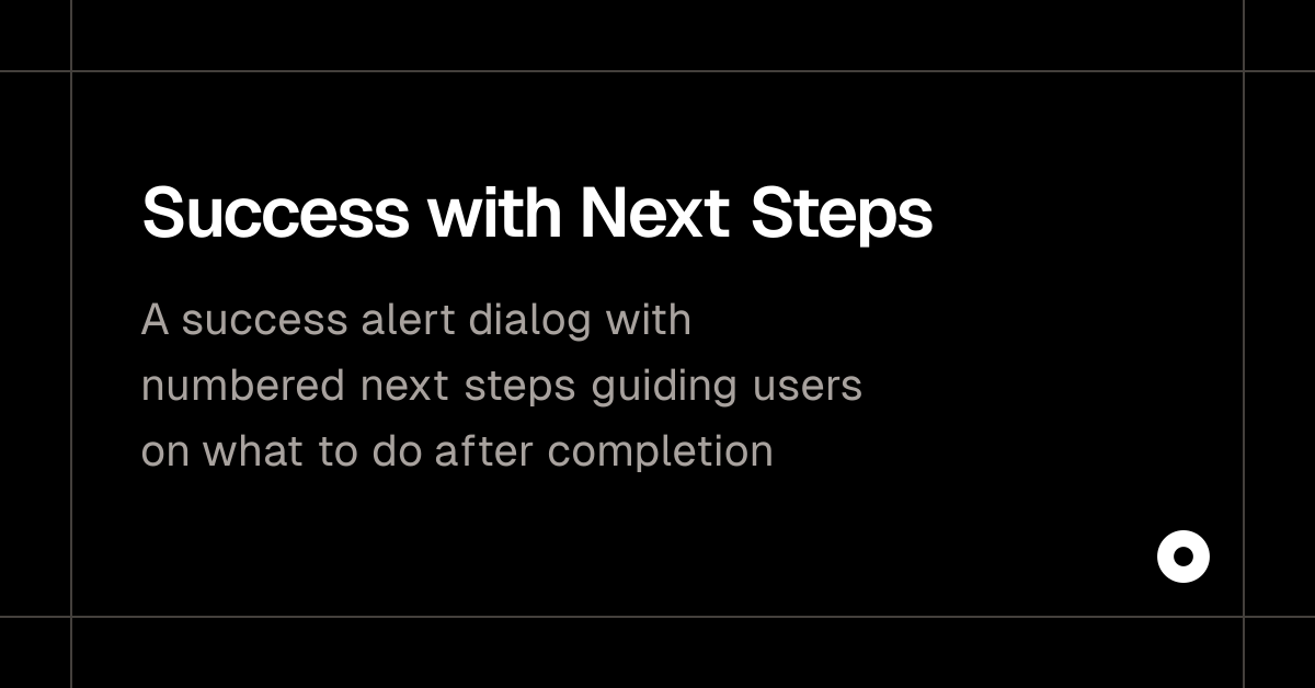 Success with Next Steps