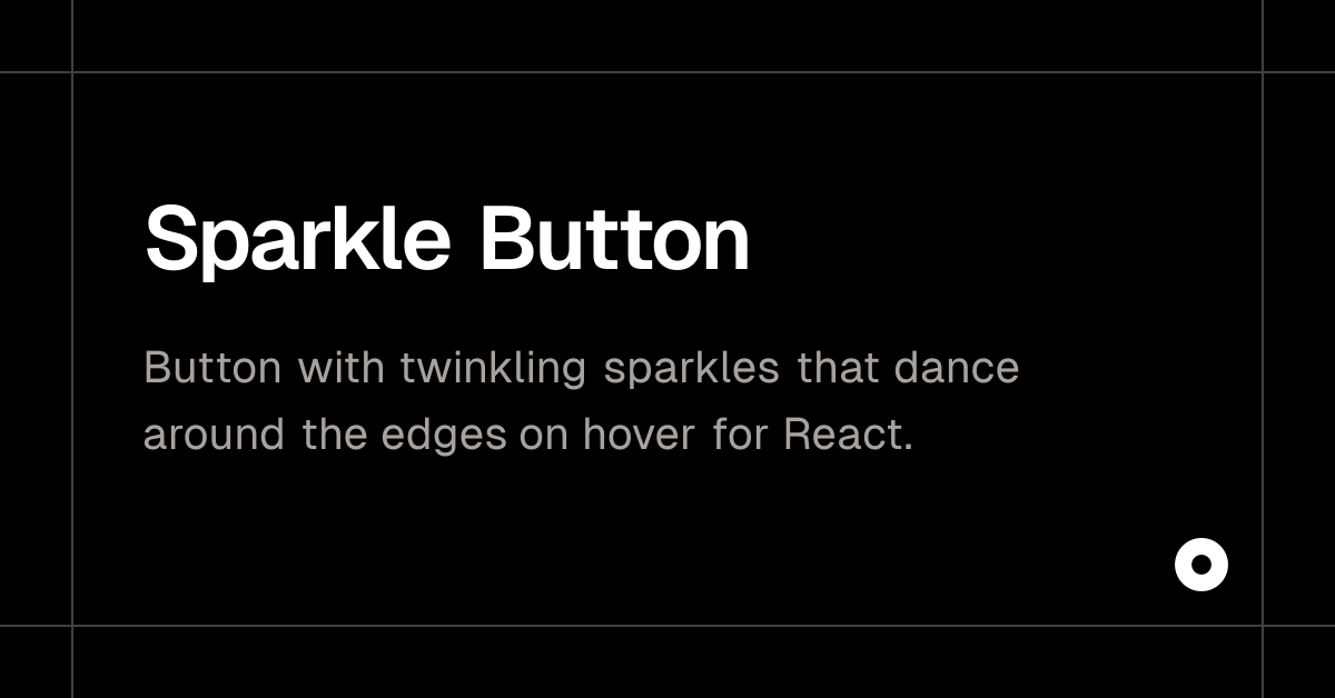 Sparkle Button