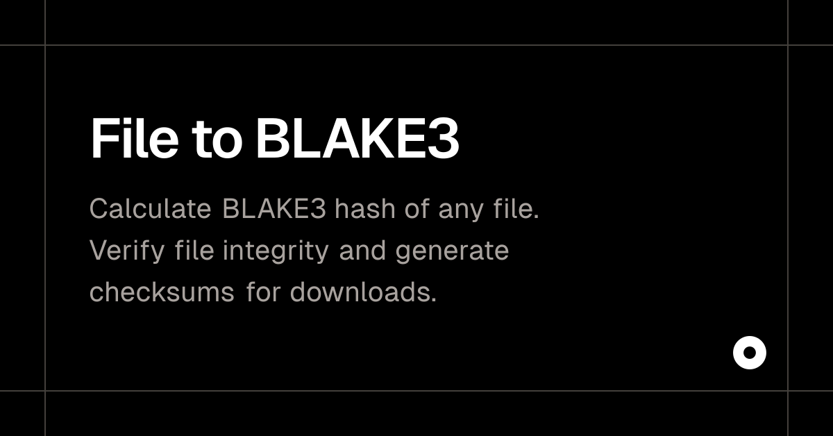 File to BLAKE3