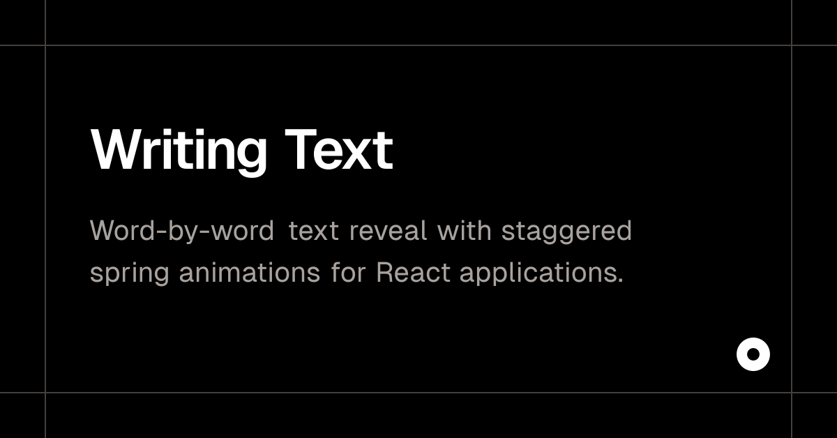Writing Text