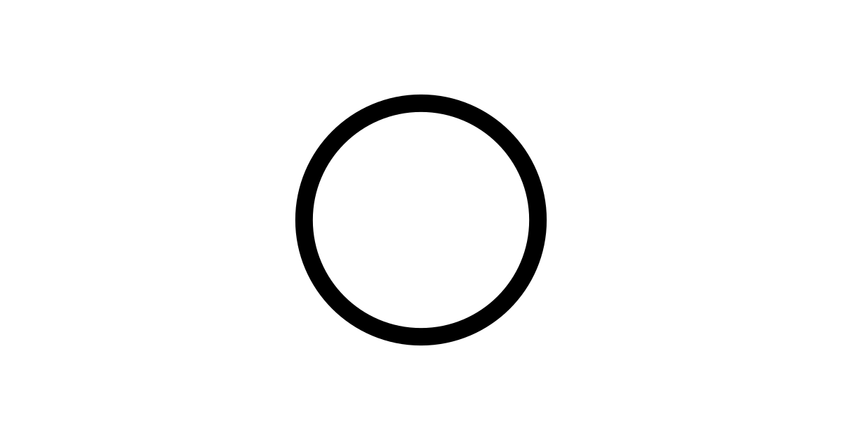 Circle Icon SVG from Akar