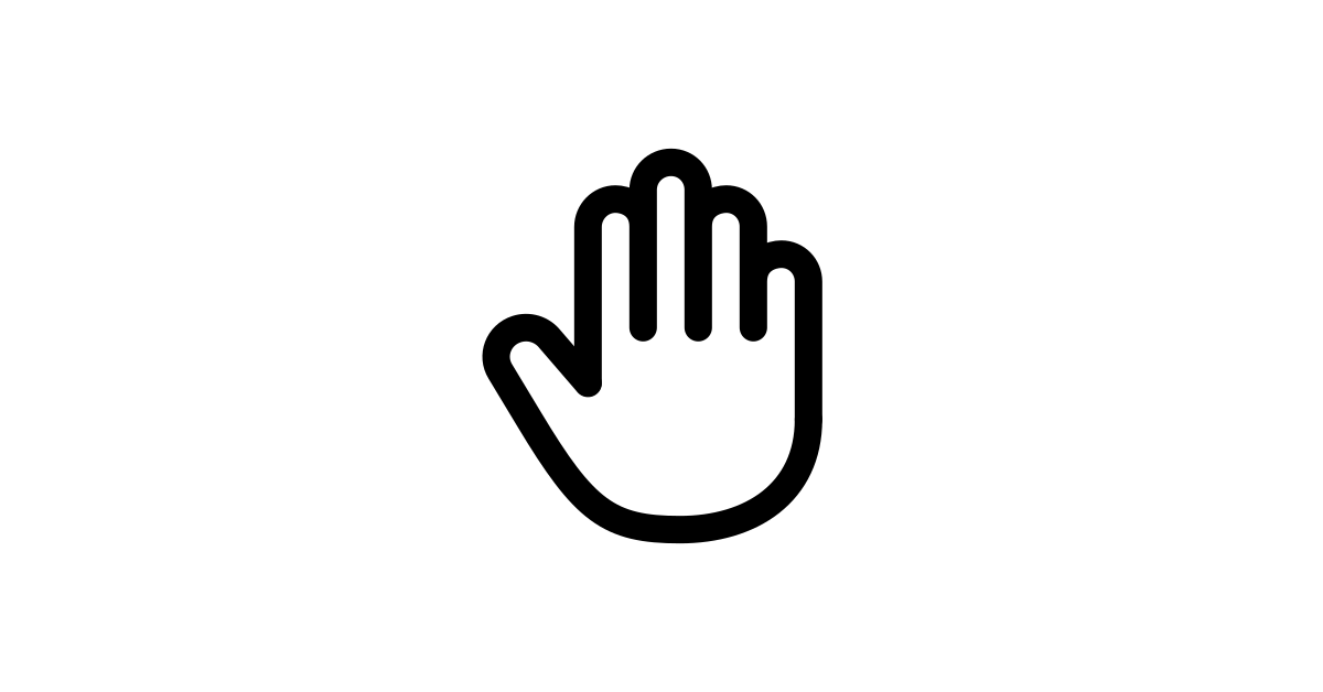 Hand React Icon SVG