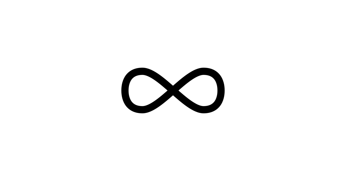 Infinite React Icon SVG