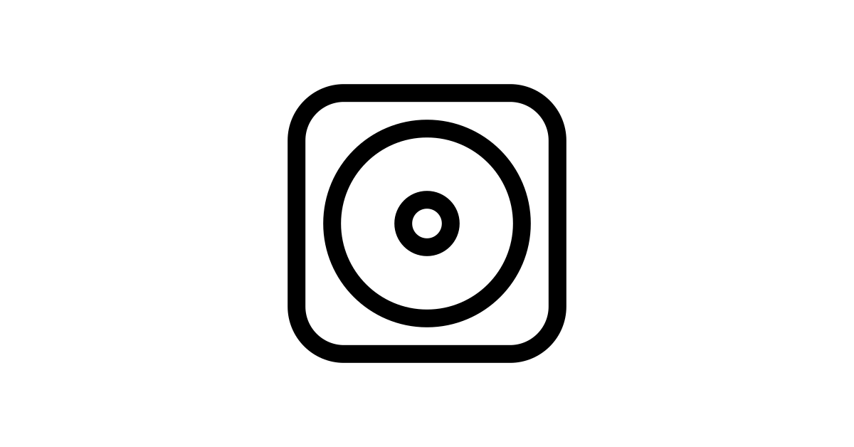 Music Album Fill React Icon SVG