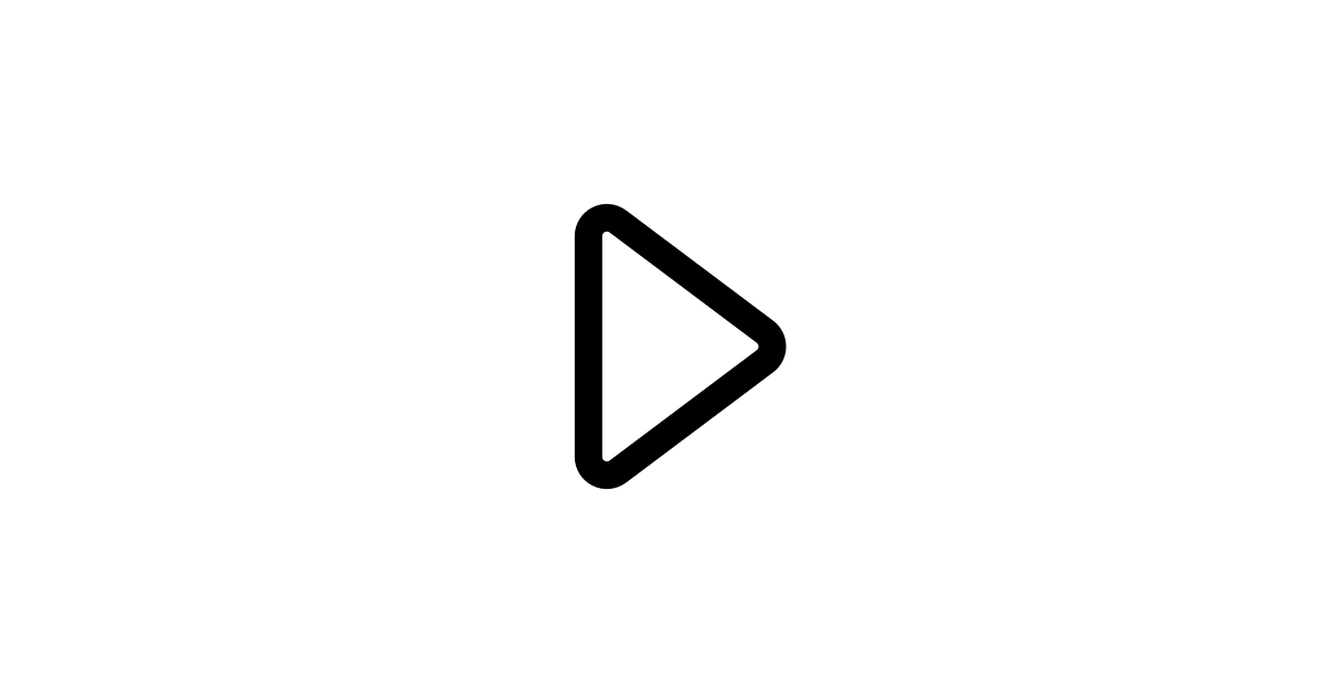 Triangle Right Fill Icon - Akar Icons