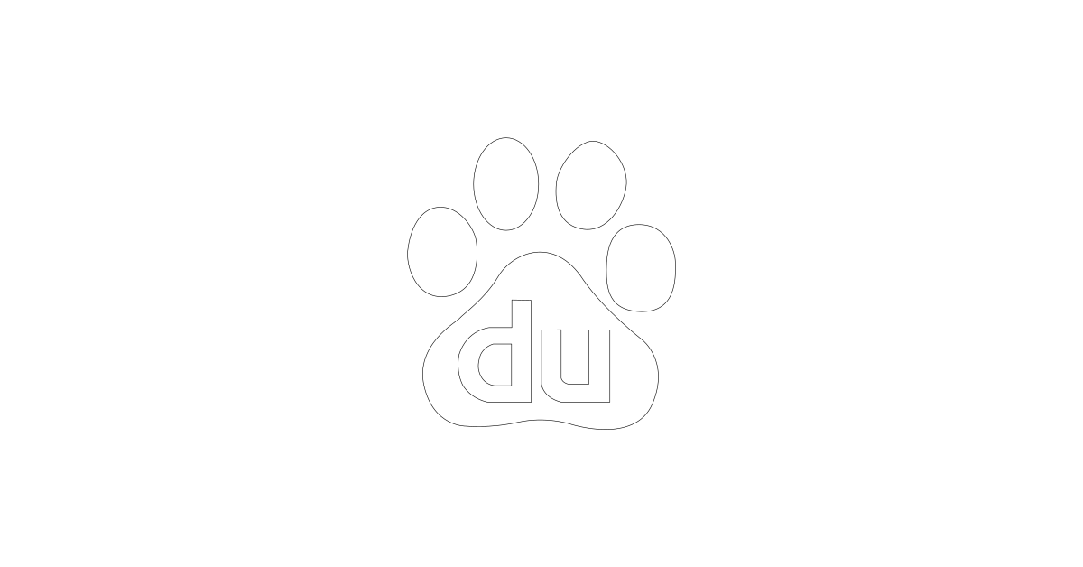 Baidu Outlined Icon SVG from Ant Design