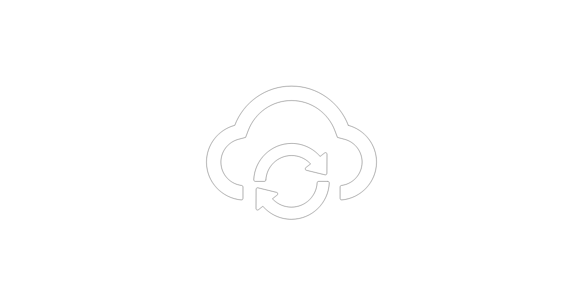 Cloud Sync Outlined Icon - Ant Design Icons | shadcn.io
