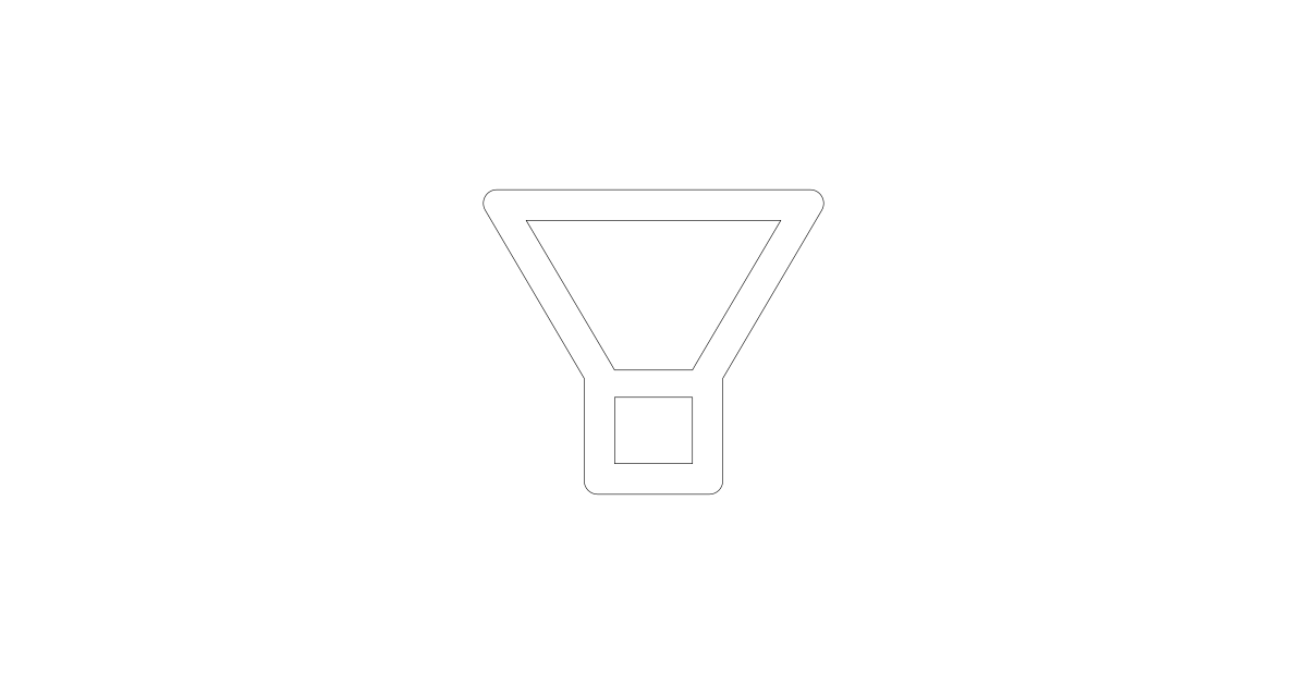 Filter Outlined Icon SVG from Ant Design