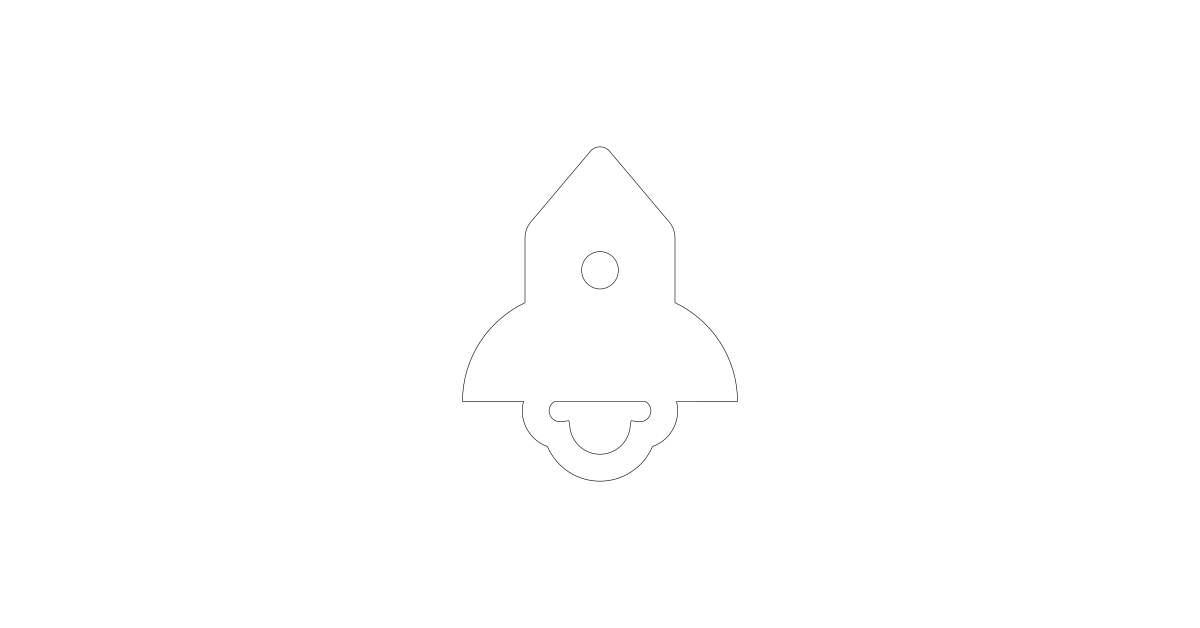 Rocket Filled Icon SVG from Ant Design