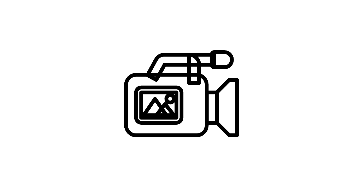 Camcorder Pro React Icon SVG