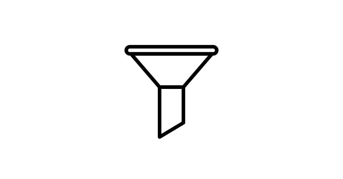 Filled Filter React Icon SVG