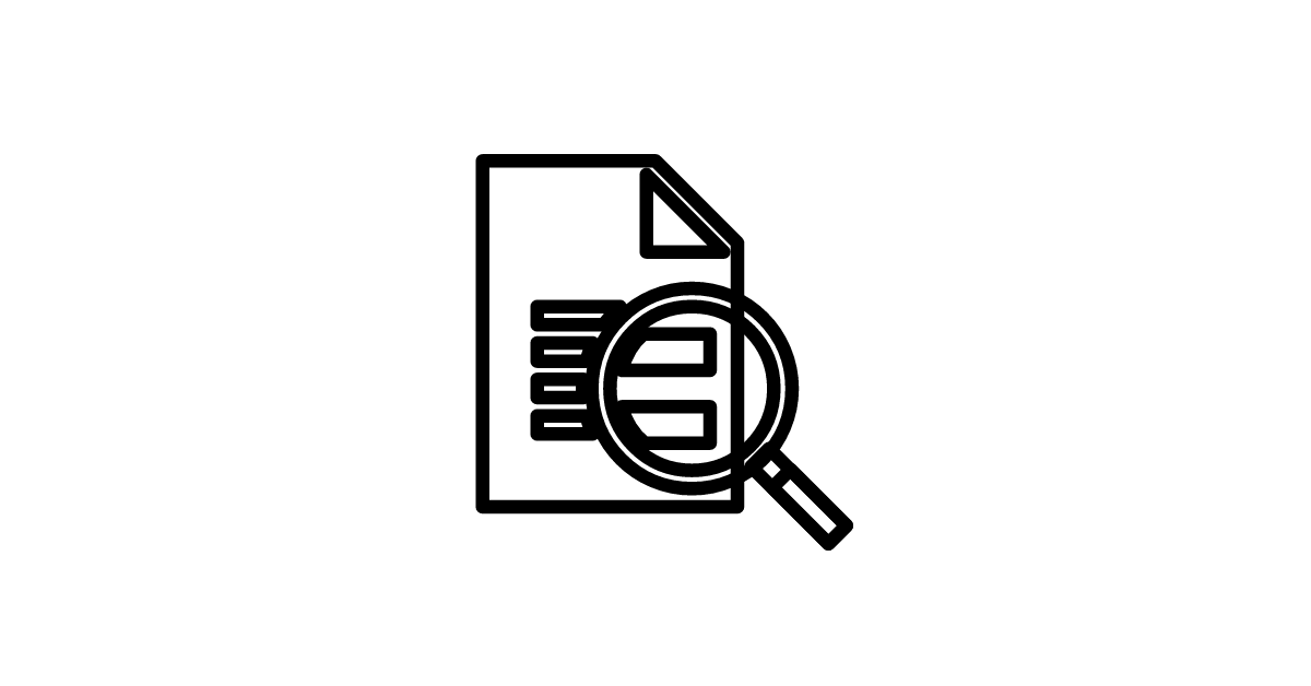 Fine Print React Icon SVG