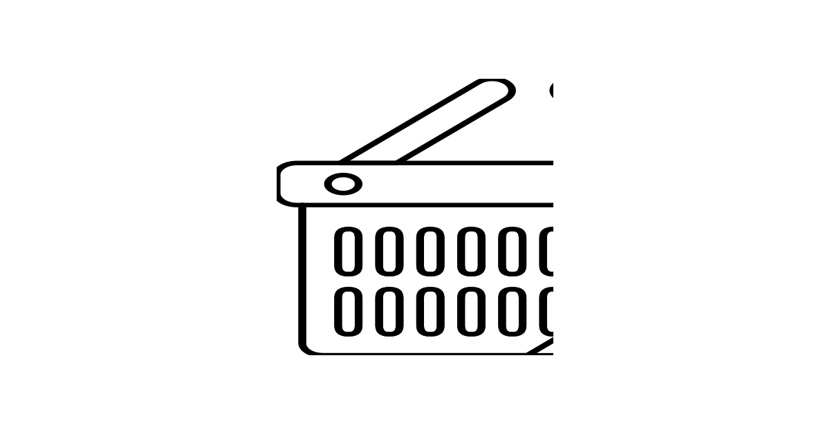 Basket Icon SVG from Flat UI