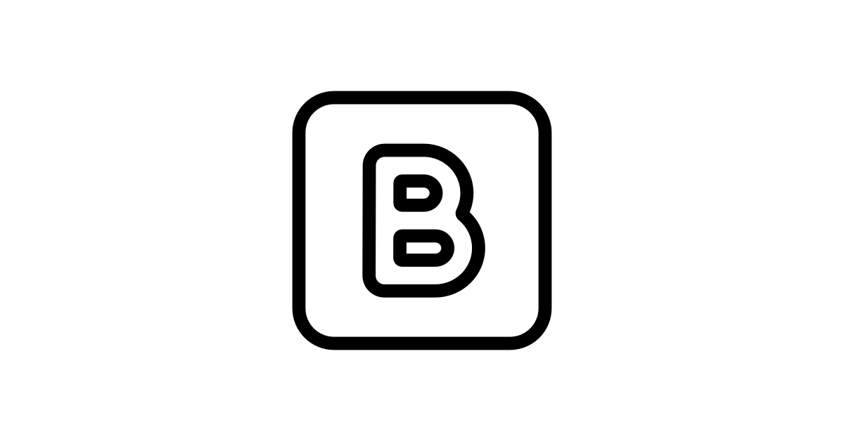 B Button Blood Type React Icon SVG