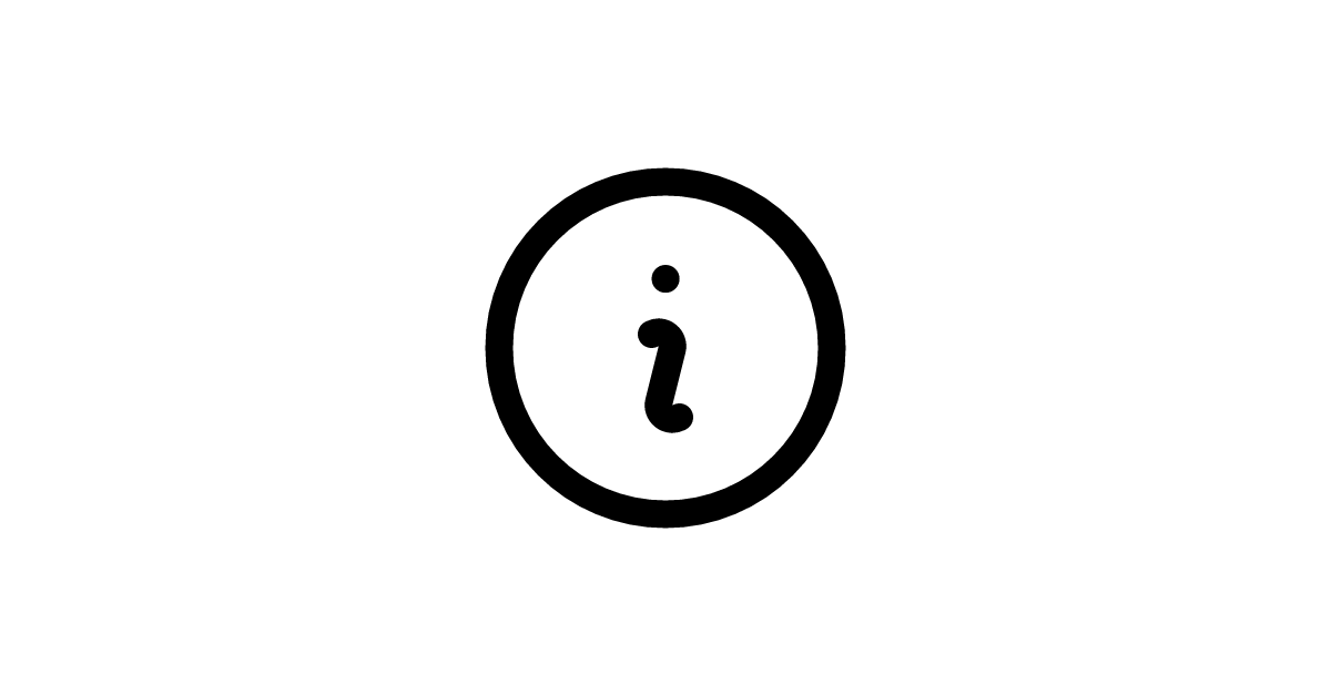 Information Circle React Icon SVG