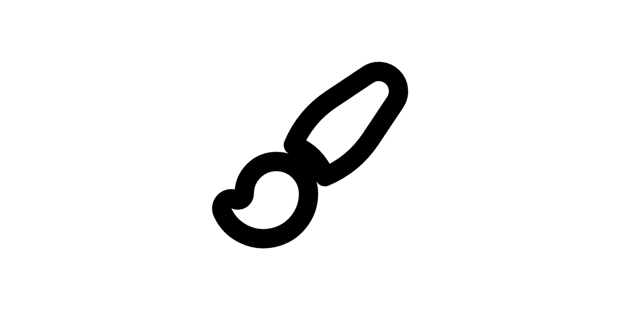 Paint Brush 16 Solid React Icon SVG