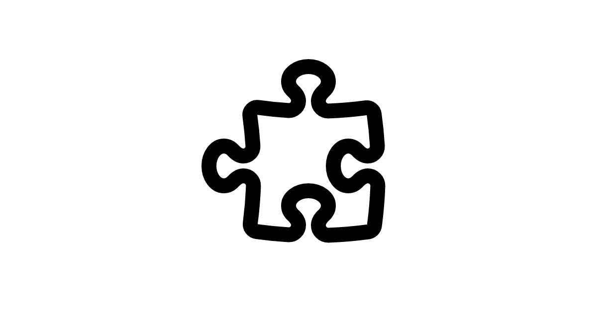Puzzle Piece 20 Solid React Icon SVG
