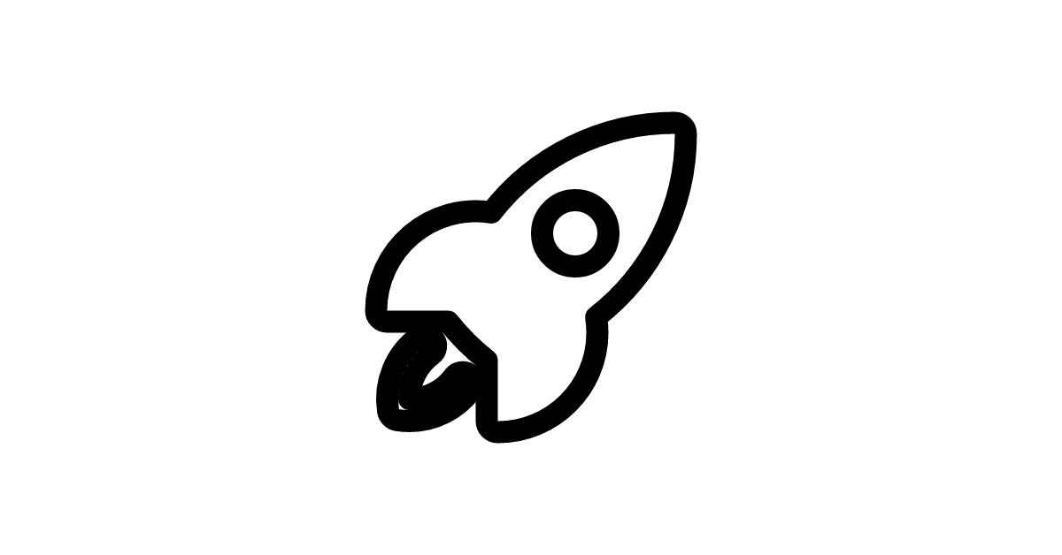 Rocket Launch Solid React Icon SVG