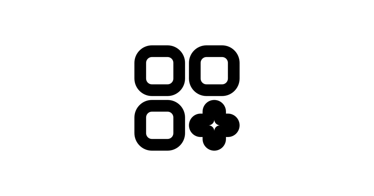 Squares Plus 16 Solid Icon - HeroIcons | shadcn.io