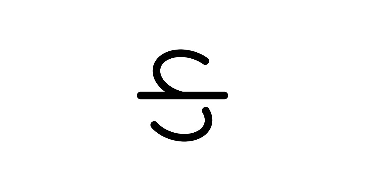 Strikethrough Icon - HeroIcons | shadcn.io