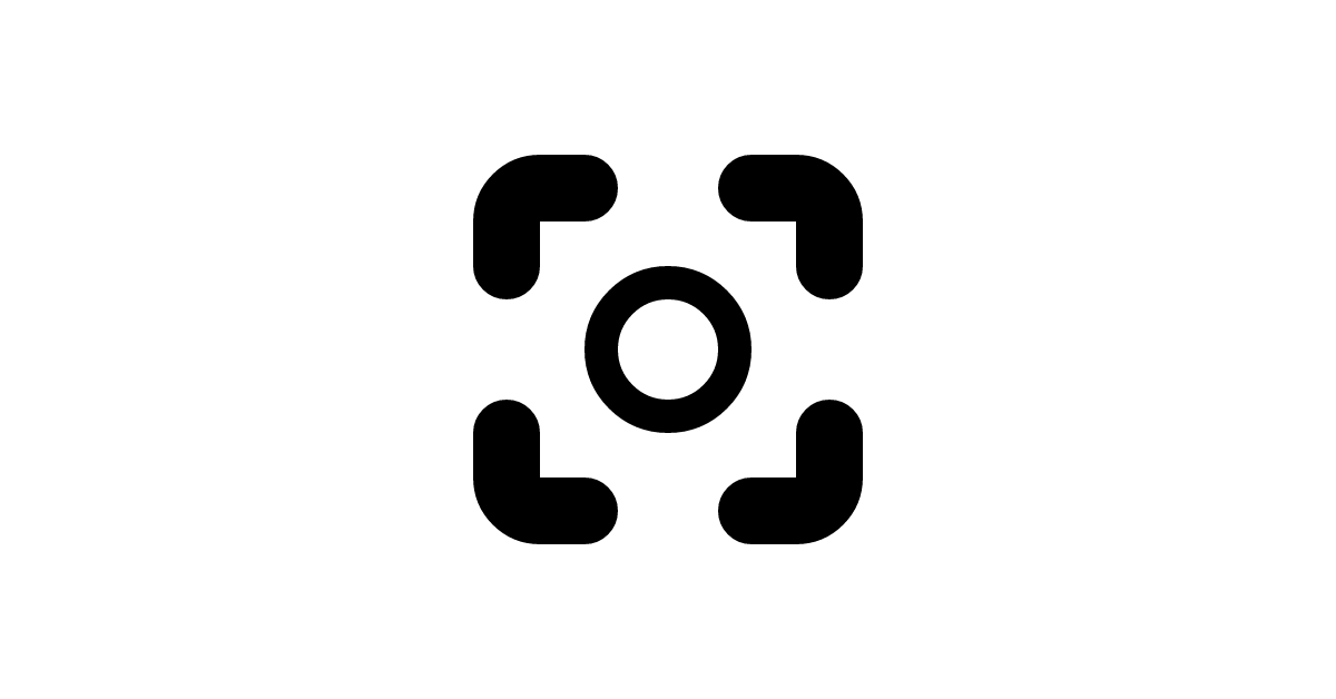Viewfinder Circle 20 Solid React Icon SVG
