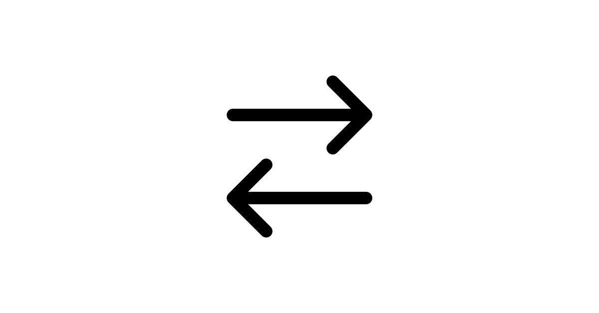 Arrow Right Left Icon SVG from Lucide