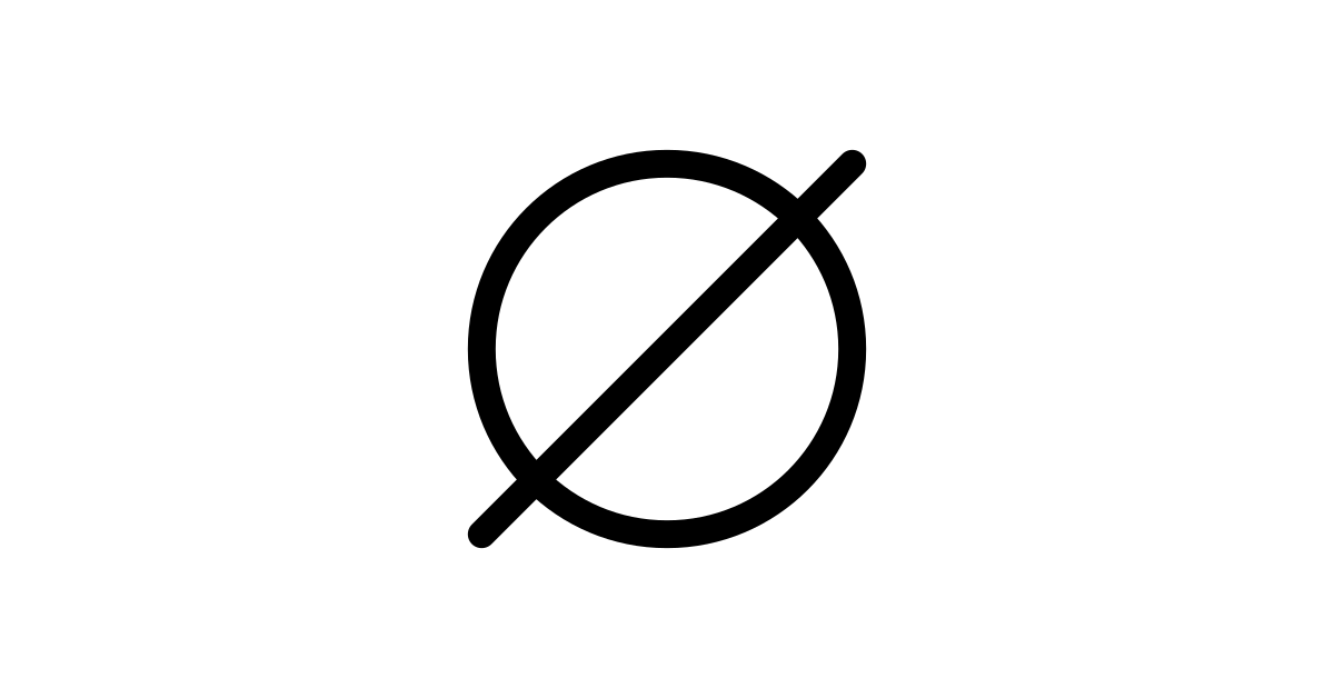 Circle Slash 2 React Icon SVG