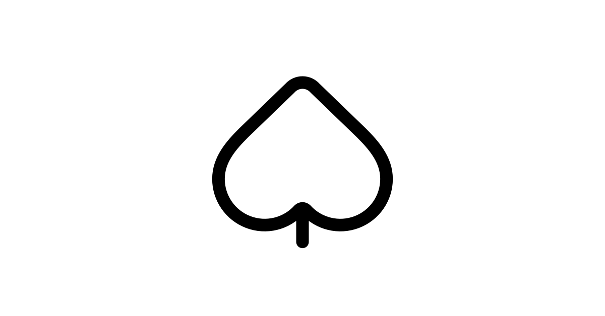 Spade React Icon SVG