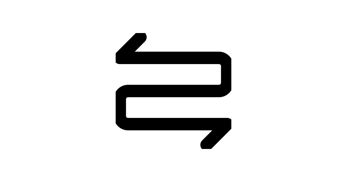 Interface Arrows Curvy Both Direction 2 Both Direction Arrow Curvy ...