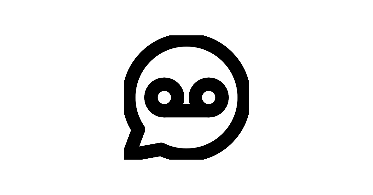 Recording Tape Bubble Circle React Icon SVG