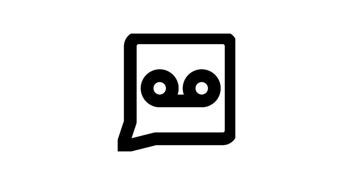 Recording Tape Bubble Square React Icon SVG
