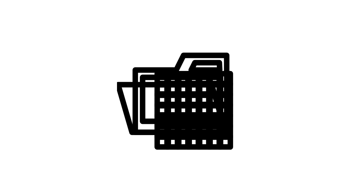 Folder Type Blueprint Opened React Icon SVG