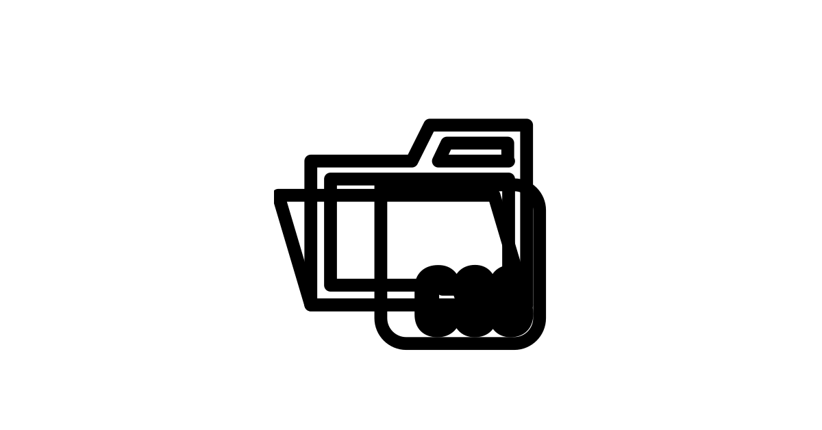 Folder Type Css Opened React Icon SVG