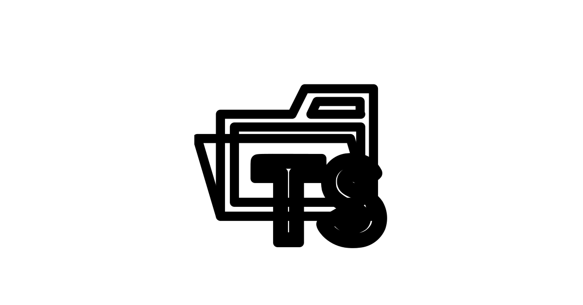 Folder Type Typings Opened React Icon SVG