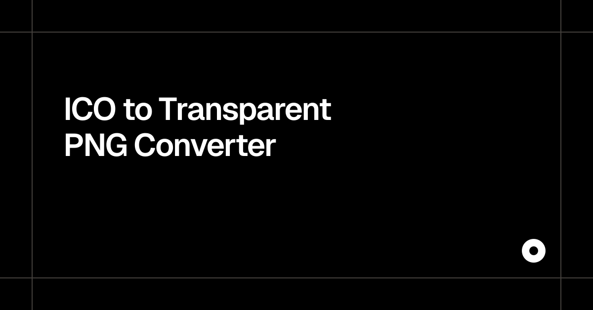 ICO to Transparent PNG Converter