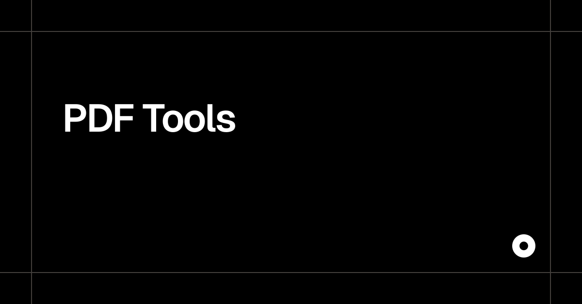 PDF Tools