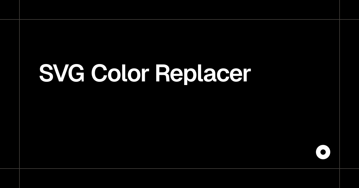 SVG Color Replacer