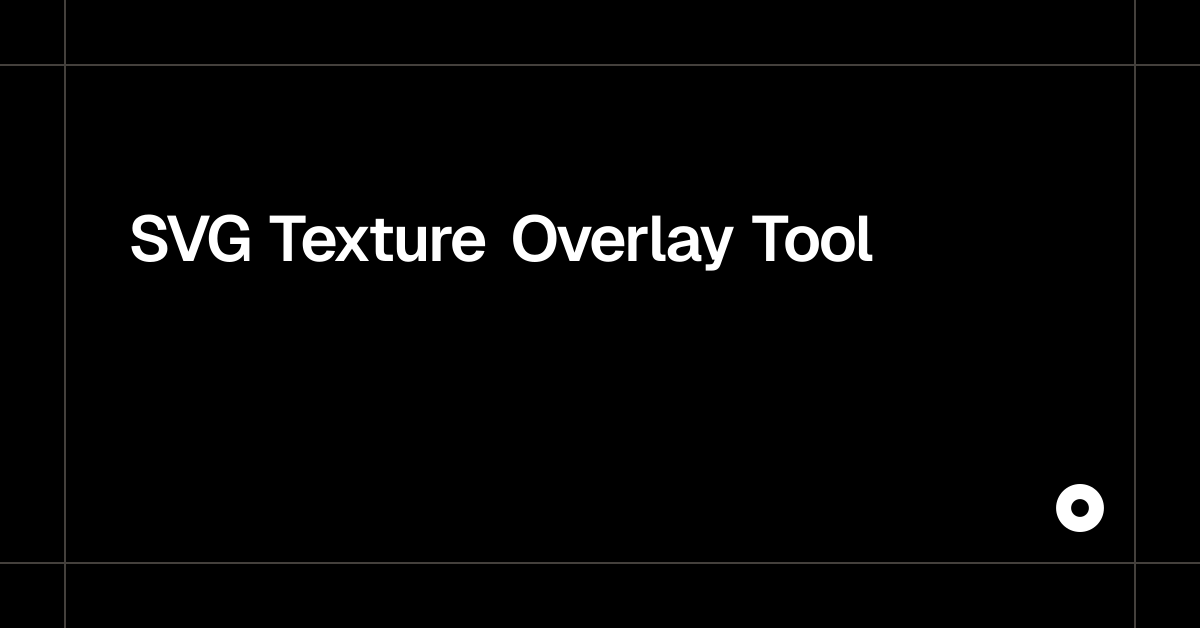SVG Texture Overlay Tool