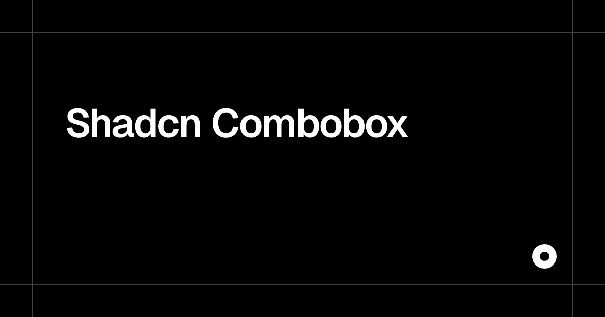 Shadcn Combobox