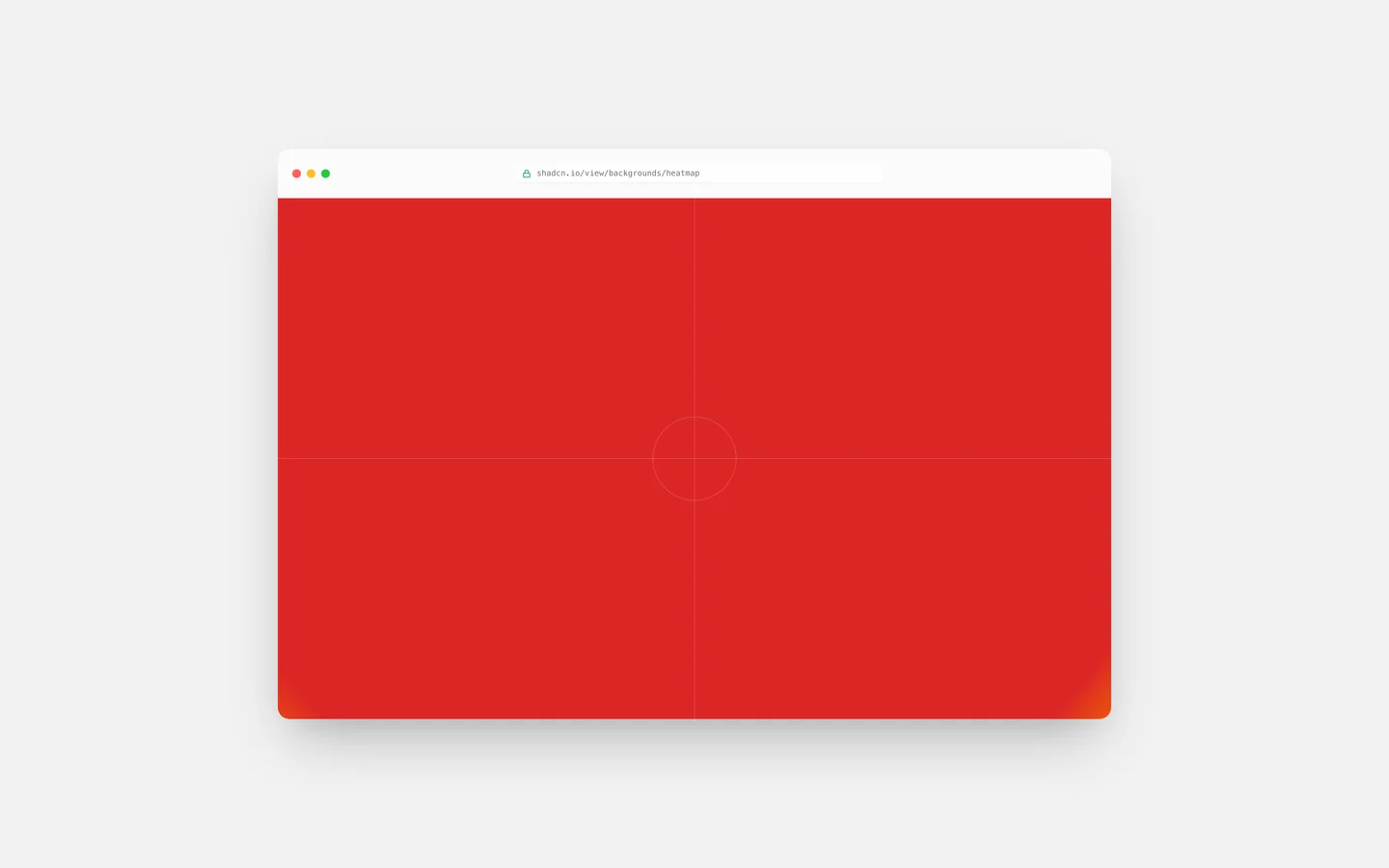 React Heatmap Background — Live Preview