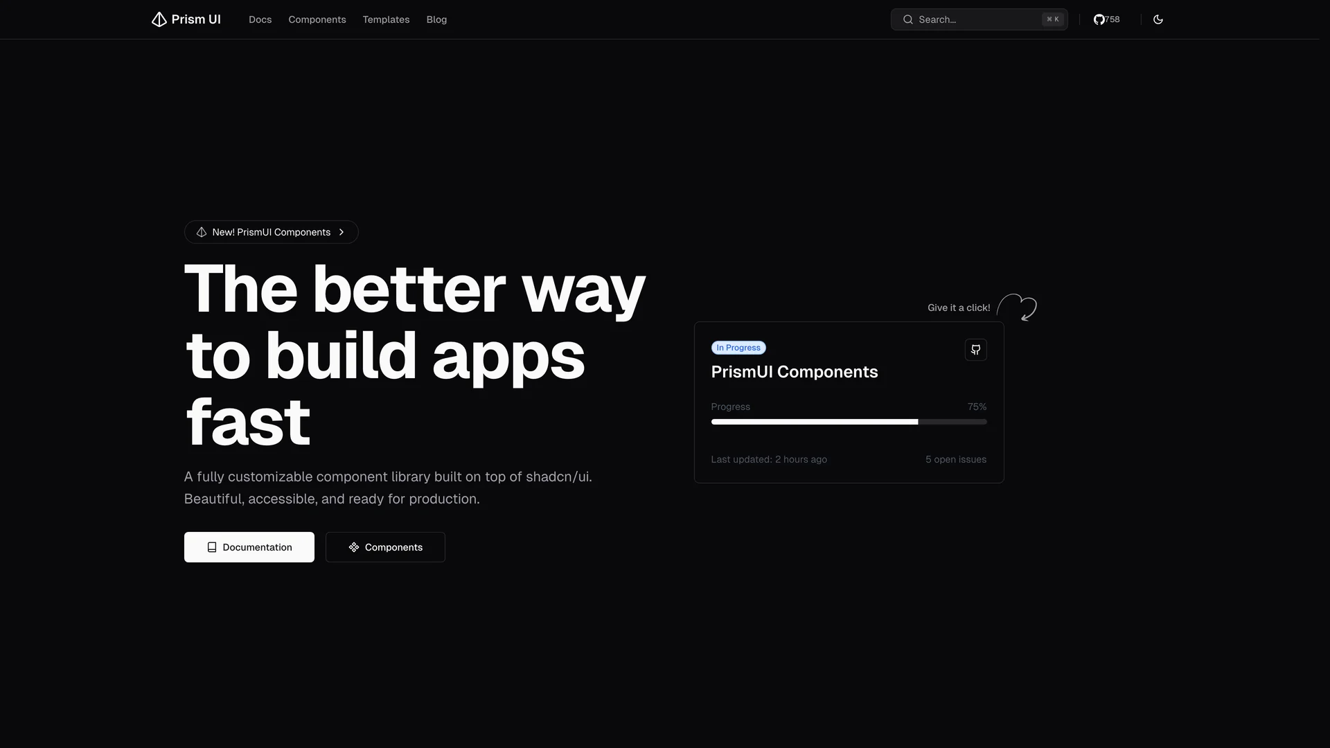 Prism UI - Free React Nextjs Template