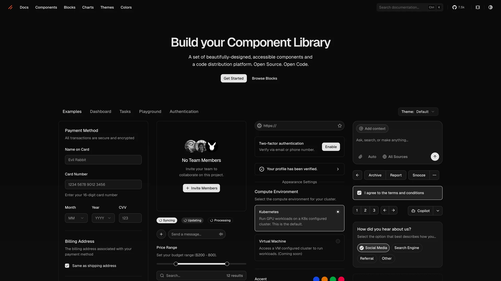 Shadcn Svelte - shadcn/ui Template | shadcn.io