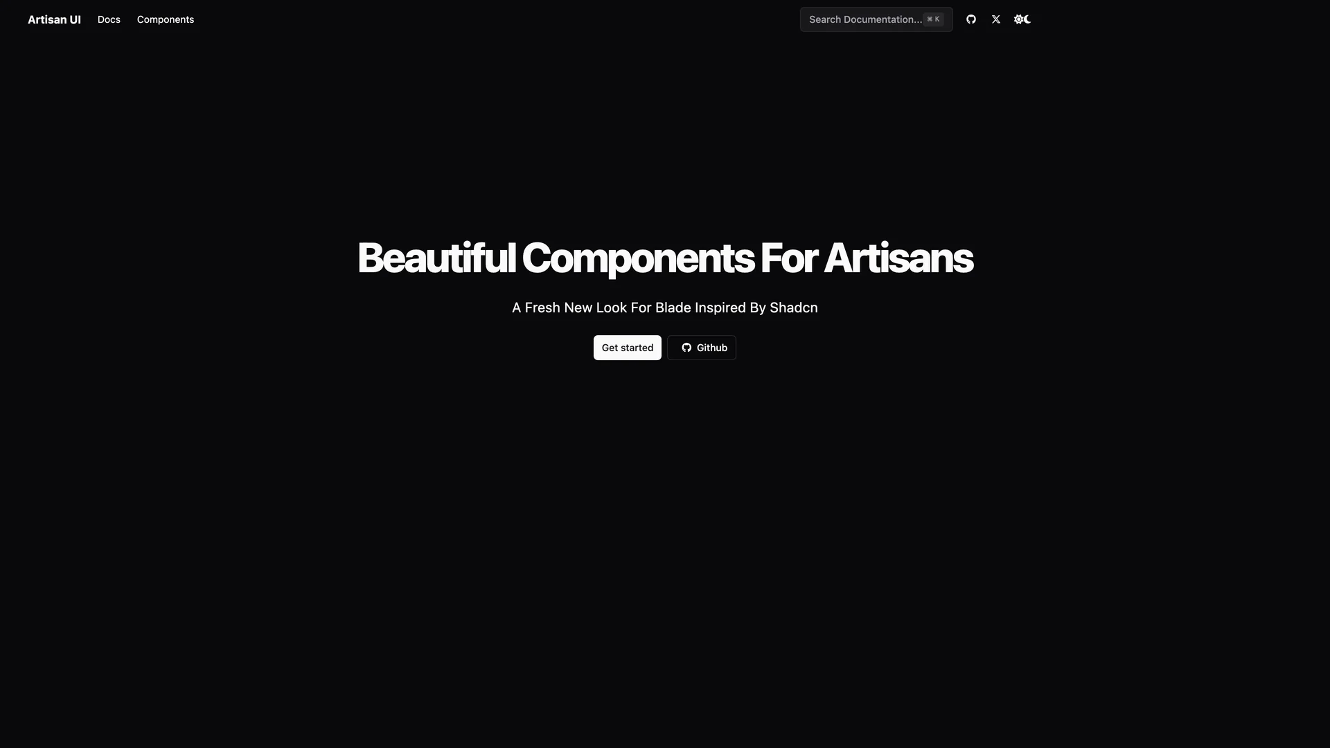 Artisan UI - Free React Laravel Template